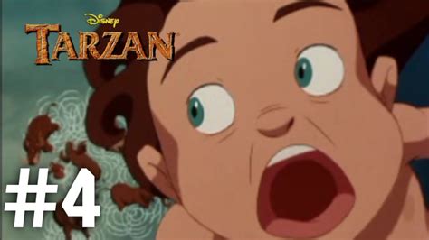 Tarzan Ps1 Stampede Walkthrough Part 4 Youtube