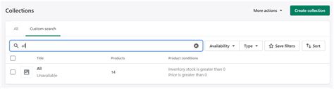 Shopify Collections Firebear