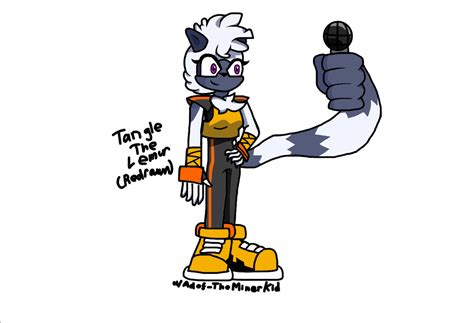 So I Redrew Again My Vs Tangle The Lemur Sprite From Months Ago Now She