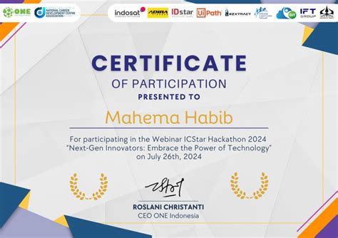 Recently Attended The Next Gen Innovators Embrace The Power Of Technology Webinar By One