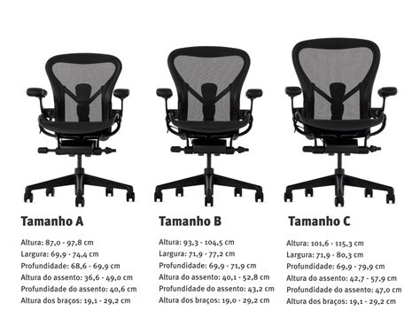 Herman Miller Aeron Size Chart