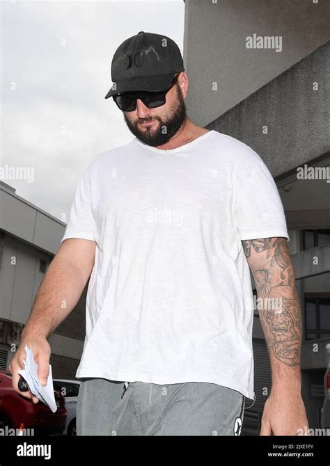 Ryan Hallifax Left Leaves The Logan District Watchhouse In Beenleigh