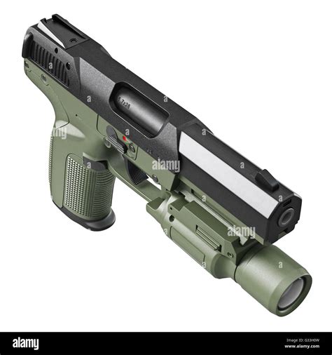 Gun Top View Cut Out Stock Images And Pictures Alamy