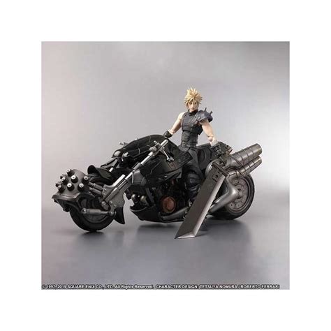 Play Arts Kai Cloud Strife And Hardy Daytona Ff7 Remake