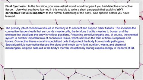 Connective Tissue Module Ssss 1pptx