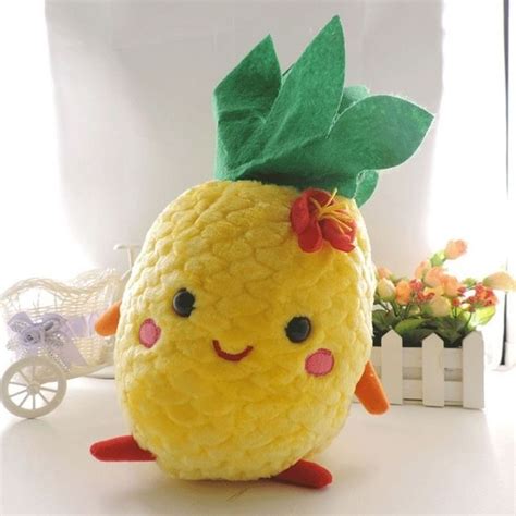 13cm Mini Pineapple Plush Toy Shopee Malaysia