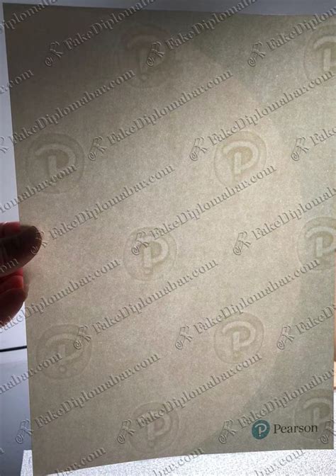How To Get Fake Pearson Certificate With Fluorescent Shading