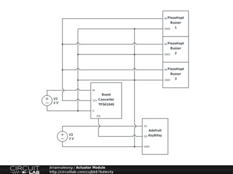 Actuator Module Circuitlab