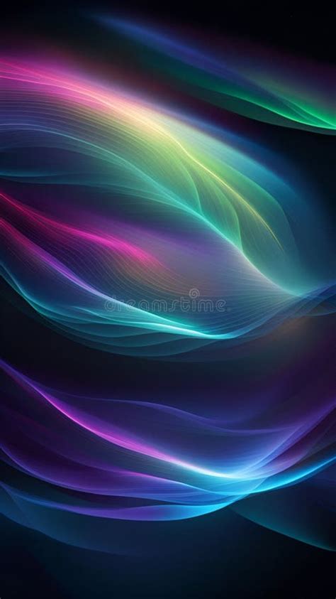 Colourful Space Background Wallpaper Inspired By Aurora Borealis
