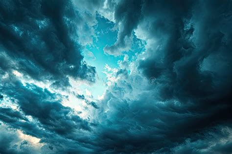 Dark Clouds As Sun Sets Stock Illustration Illustration Of Atmospheric