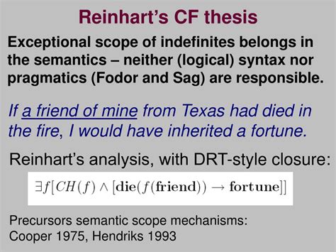 Ppt Skolem Functions In Linguistics Yoad Winter Technion Utrecht University Utrecht 5 July