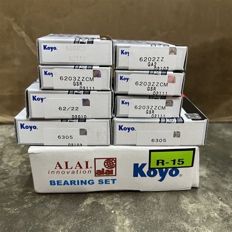 Koyo Bearing Set R15 Y16zr Engine Bearing Set Complete Koyo Japan
