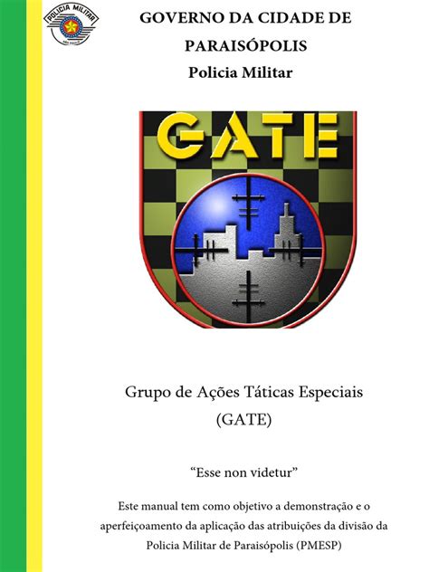Manual Gate 2 Pdf Polícia Militar