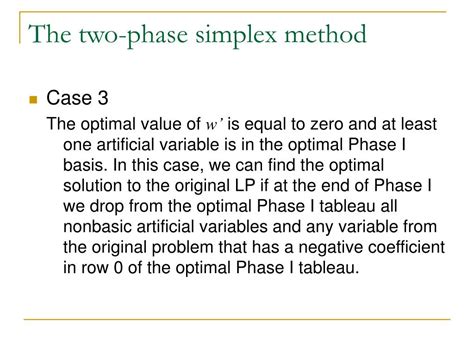 Ppt The Two Phase Simplex Method Powerpoint Presentation Free Download Id 222508