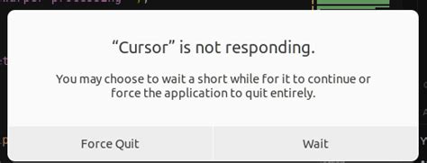 Cursor Problem Ubuntu 22 Window Hangs Often With Cursor Not Responding Bug Reports Cursor