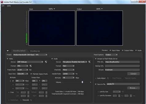 Download Flash Media Live Encoder V32 Freeware Afterdawn Software