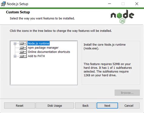 menginstal node js di windows 10 kawan koding