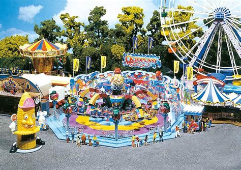 Faller 140426 Kirmes Karussell Octopussy Bausatz H0 Lokschuppen Berlinski