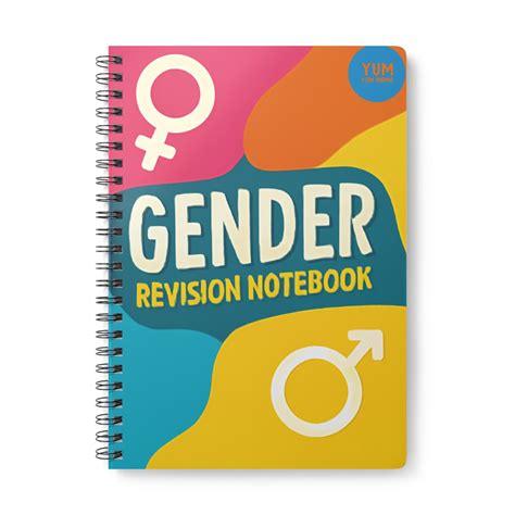 Load Image Into Gallery Viewer Gender Revision Notebook — A5 Wirobound