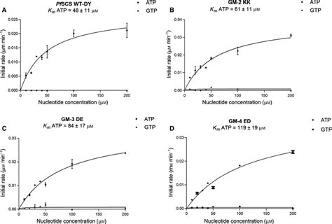 Enzyme Kinetics Of Pfscs Recombinantly Expressed And Refolded Enzymes Download Scientific