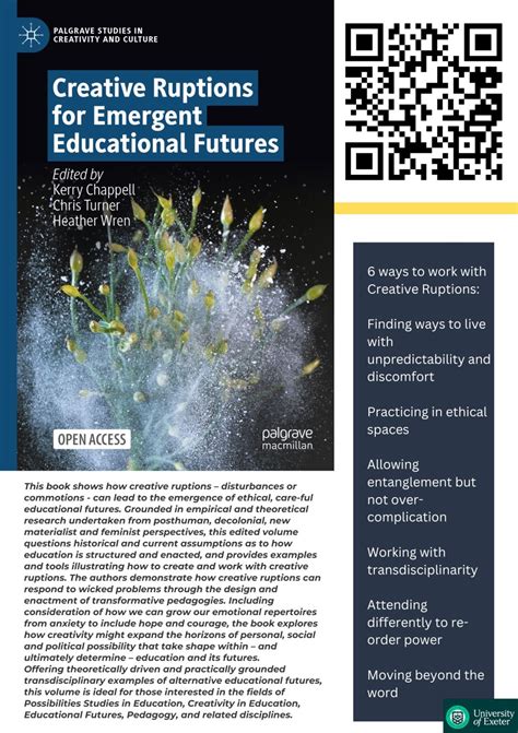 Celine Garbutt On Linkedin Forwarding Poster From University Of Exeter School Of Education New…