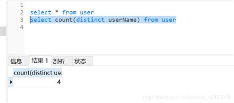 Count1count与count列名到底有什么区别？ Csdn博客