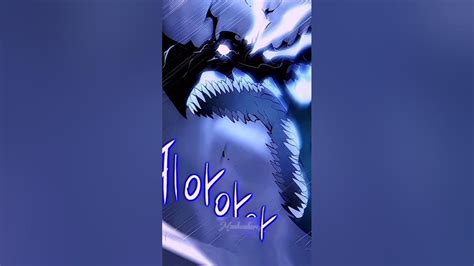 Jin Woo And Kaisel🥶😱manhwa Shorts Sololeveling Viralshort Youtube