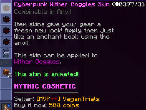 Wtf Is Up With Wither Goggle Skins Hypixel Forums