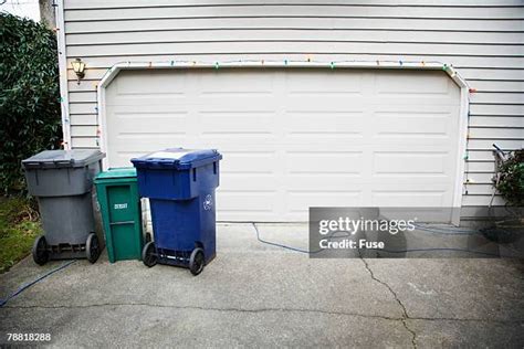 Garage Trash Can Photos And Premium High Res Pictures Getty Images