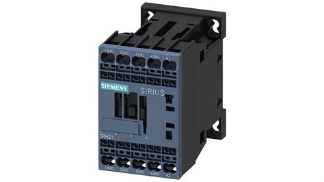 3rh2122 2gg20 Siemens Sirius Contactor 3 A 2nc 2no Rs