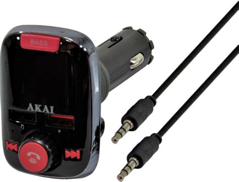 Модулятор MP3 FM (Akai) в прикуриватель FMT-74BT (+ Bluetooth) FMT-74BT ...