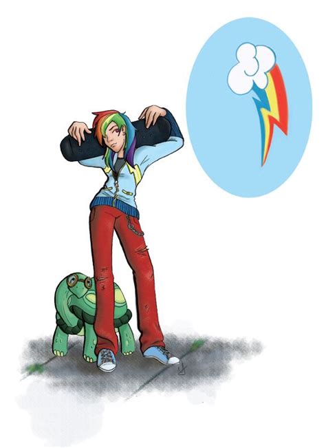 Rainbow Dash Humanoid By Z4pineapple On Deviantart Rainbow Dash Rainbow Dash