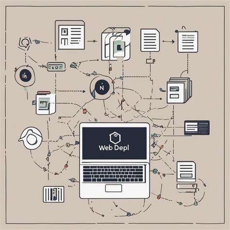 Desarrollo Web De Aprendizaje Que Conecta La Web Y P Foto Premium