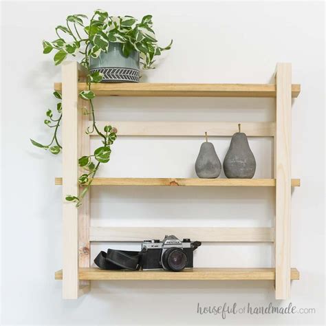 Easy Diy Floating Shelves In A Nook Or Alcove Houseful Of Handmade