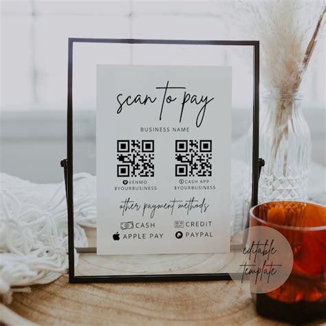 Payment Method Sign Etsy