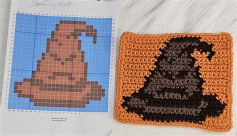Crochet Sorting Hat Harry Potter Crochet Crochet Crochet Harry Potter