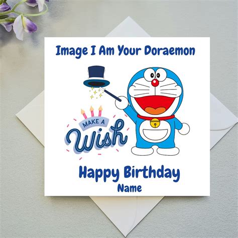 Buy Doraemon Birthday Card Personalized Birthday Card Online In India