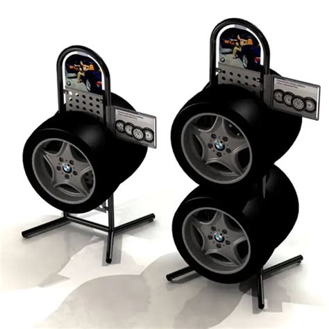 Wheel Weight Assortment Display Racks