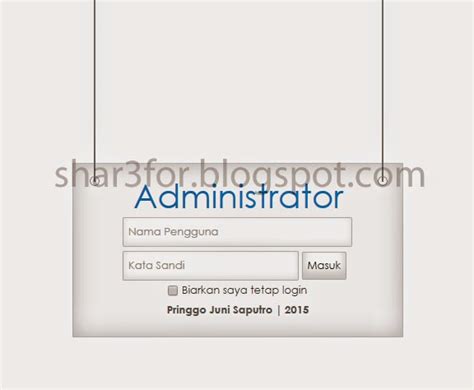 Cara Membuat Form Login Dengan Php Dan Mysql Sharefor