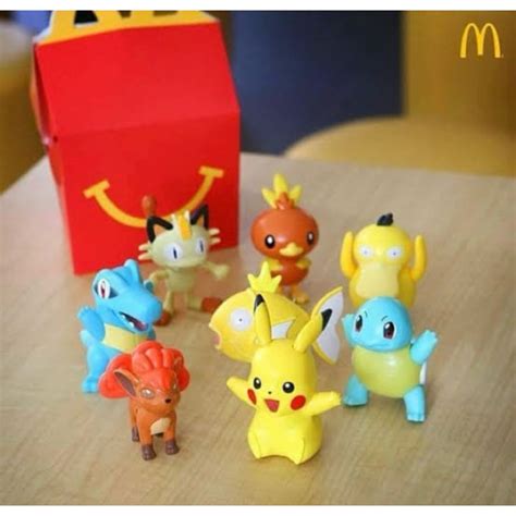 Jual Happy Meal Mcd Mcdonald X Pokemon Complete Set Shopee Indonesia