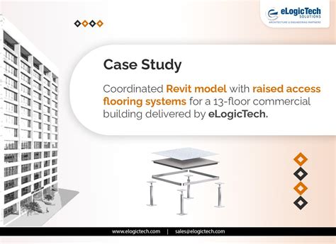 Elogictech Solutions On Linkedin Revit Model Of Raised Access Flooring