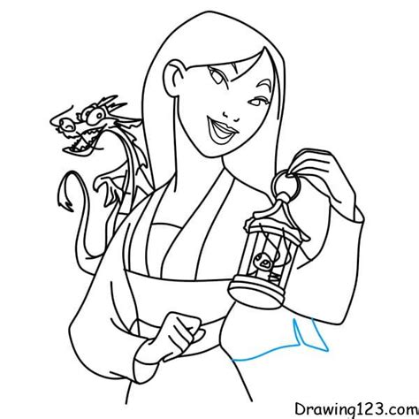 Mulan Drawing