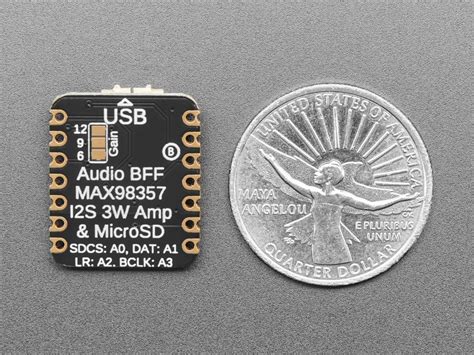 Adafruit Audio Bff Add On For Qt Py And Xiao Id 5769 Adafruit