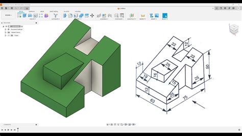 Fusion360 Part Modeling Tutorial 68 Design 3dmodeling