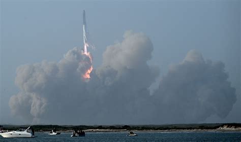 Spacex Rocket Explodes After Launching From South Texas