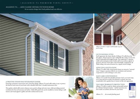 Alside Catalogs Alliance T4 Soffit Trifold Arcat