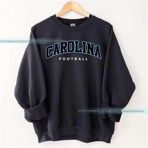 Carolina Football Crewneck Panther Sweatshirt T Shirt Vintage