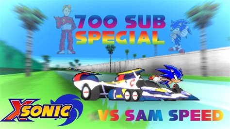 [ Srb2] X Sonic Vs Sam Speed W Xs Tweaks [700 Sub Special] Youtube