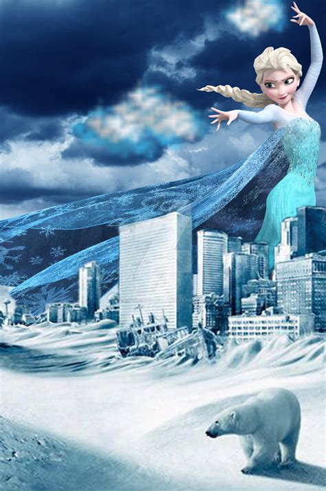 Elsa Converts The Earth In The Day After Tomorrow By Centuriongodzilla