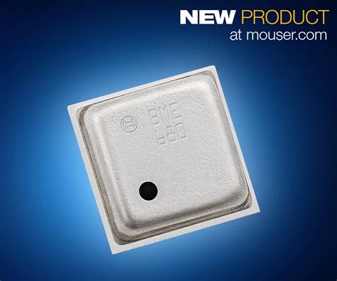 Mouser Electronics Now Offering Bosch Sensortecs BMG Combo MEMS Environmental Sensor
